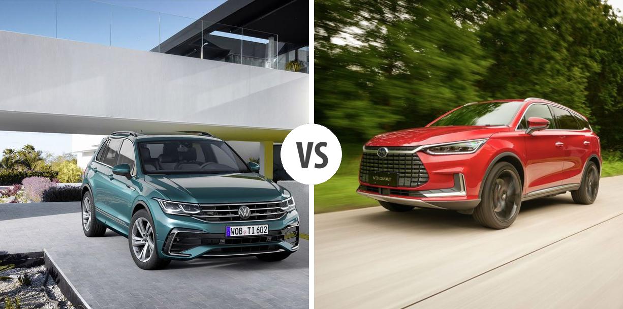 Volkswagen Tiguan VS BYD Tang – Vergleiche Preise, Leistung, Kofferraum ...
