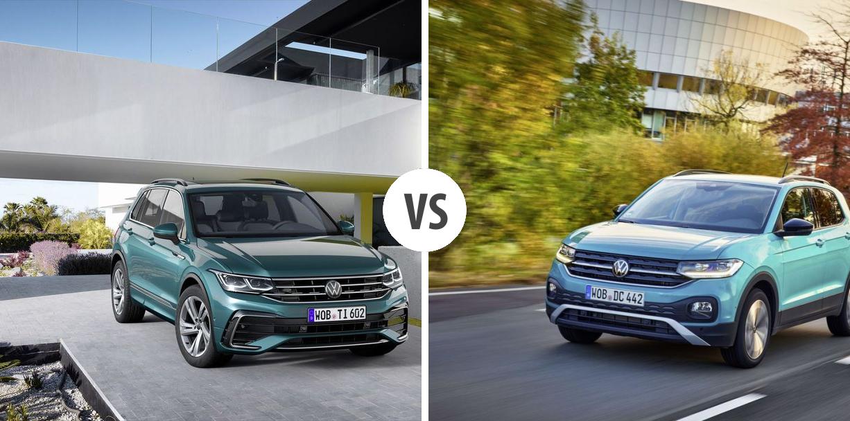 Volkswagen Tiguan VS Volkswagen T-Cross – Vergleiche Preise, Leistung ...