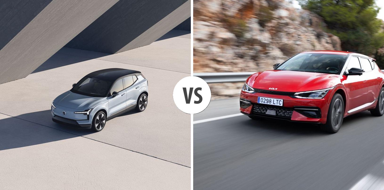 Volvo EX30 VS KIA EV6 Autovergleich | AUTOGOTT.DE