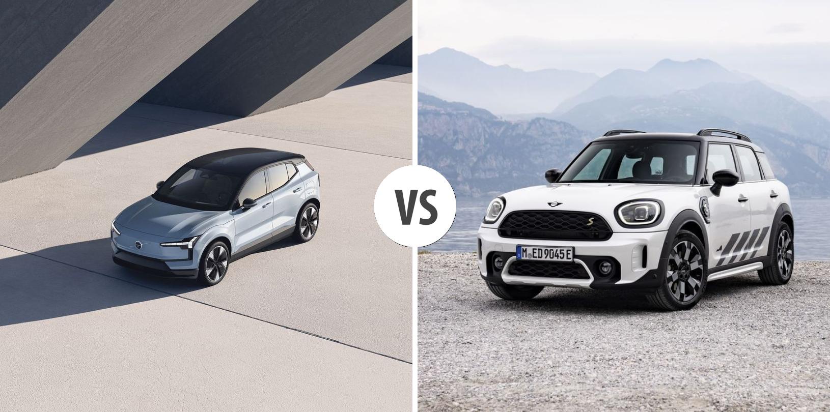 Volvo EX30 VS Mini Countryman – Vergleiche Preise, Leistung, Kofferraum ...