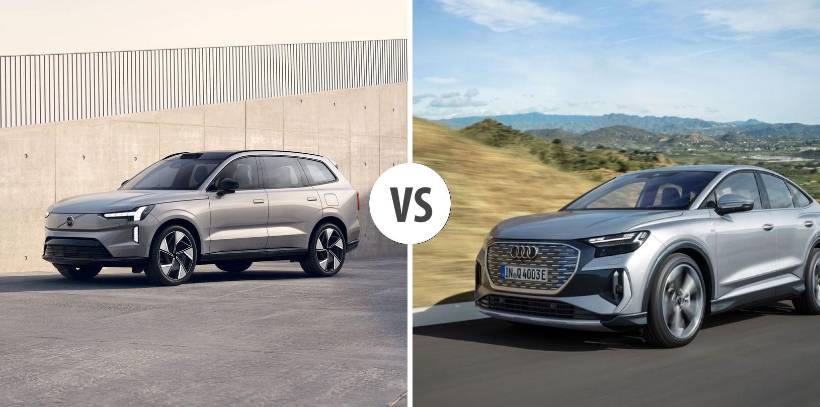 Volvo EX90 VS Audi Q4 Sportback e-tron – Vergleiche Preise, Leistung ...