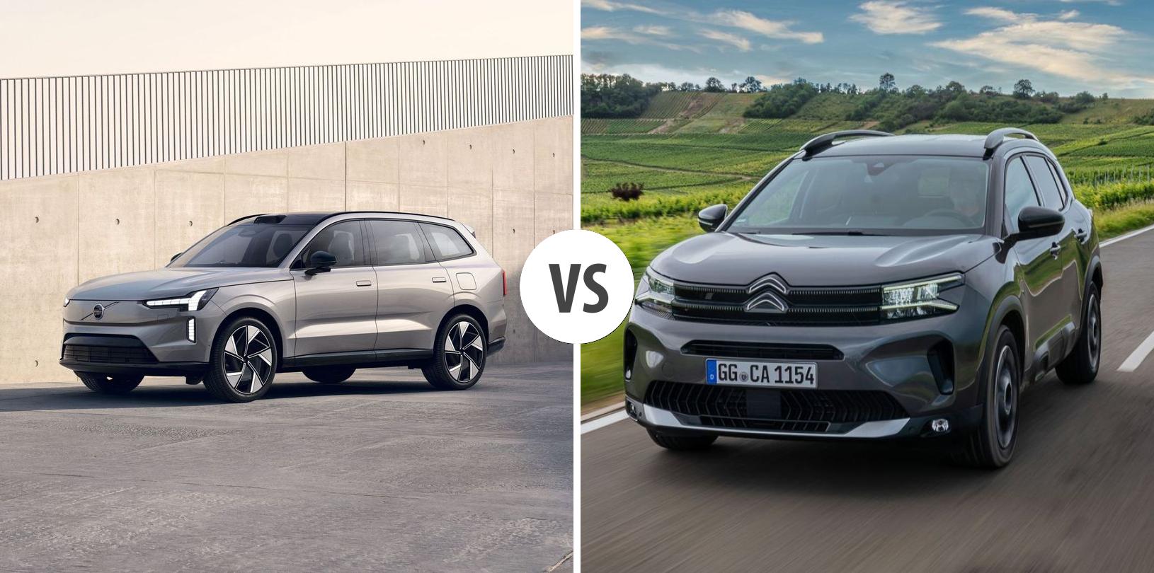 Volvo EX90 VS Citroën C5 Aircross – Vergleiche Preise, Leistung ...