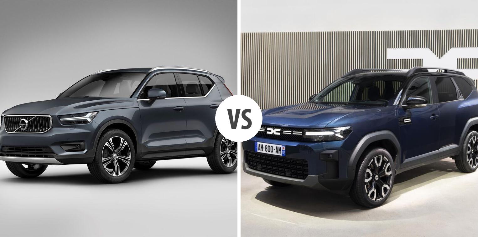 Volvo XC40 VS Dacia Bigster – Vergleiche Preise, Leistung, Kofferraum ...