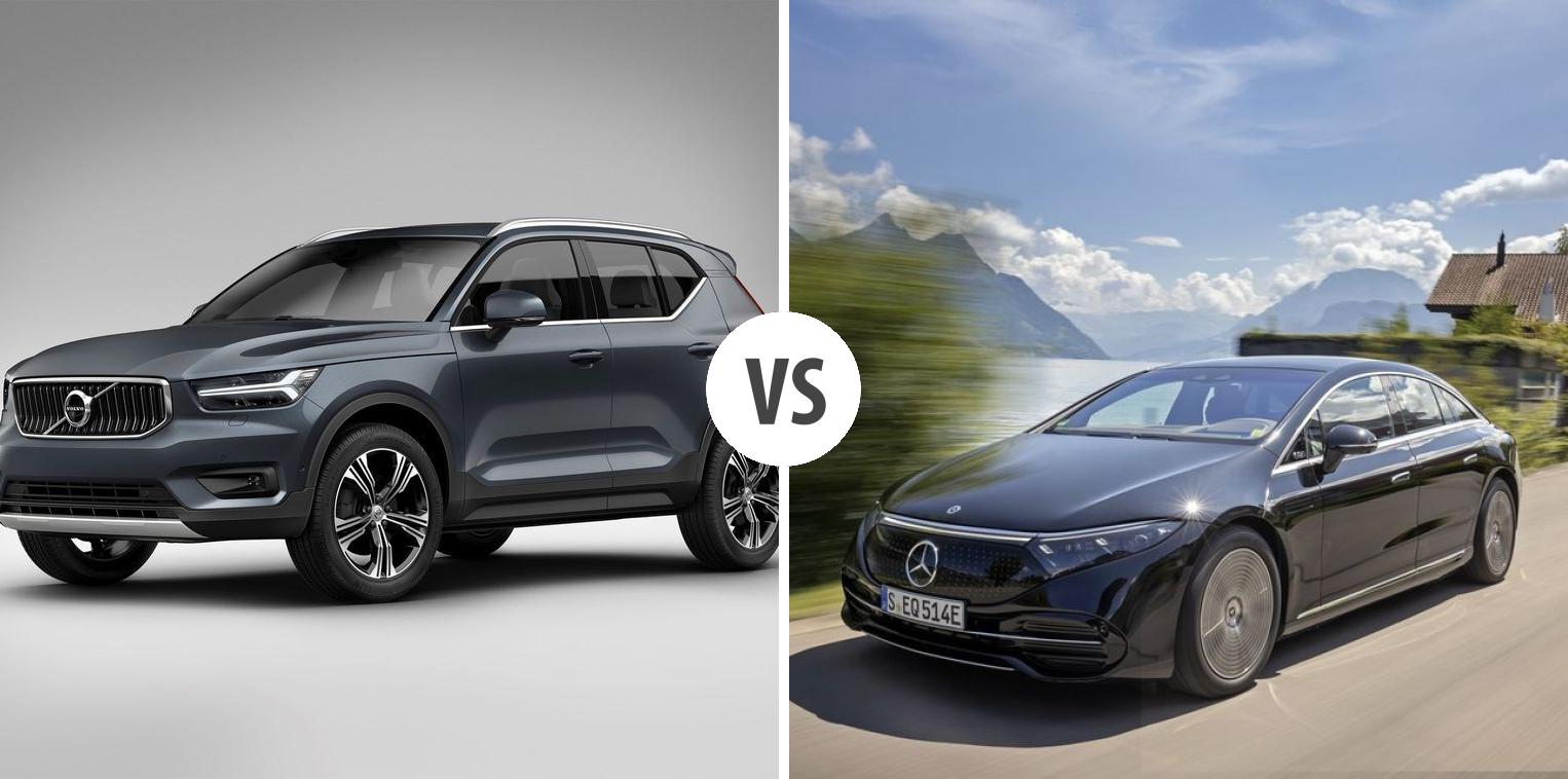 Volvo XC40 VS Mercedes EQS Limousine – Vergleiche Preise, Leistung ...