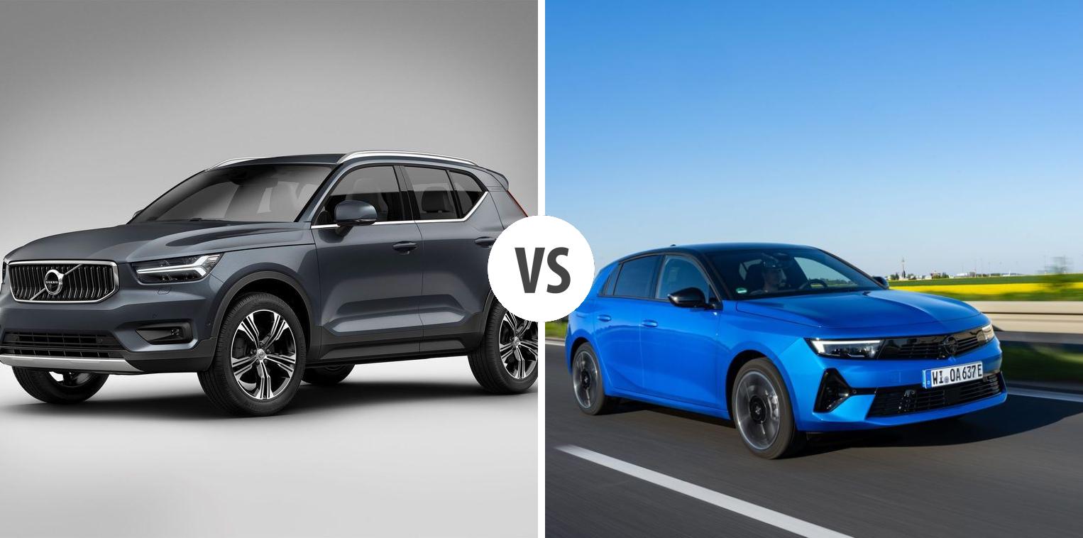 Volvo XC40 VS Opel Astra Electric – Vergleiche Preise, Leistung ...