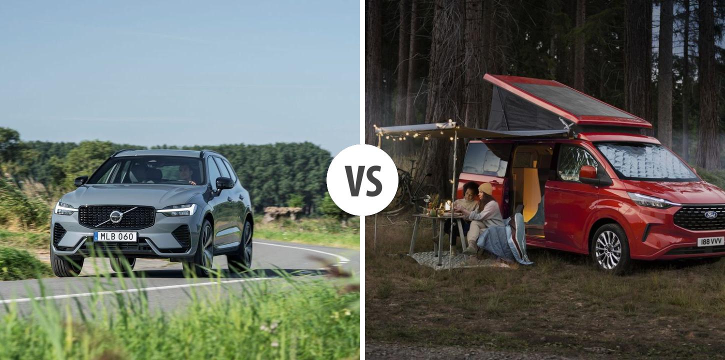 Volvo XC60 VS Ford Transit Custom Wohnmobil – Vergleiche Preise ...