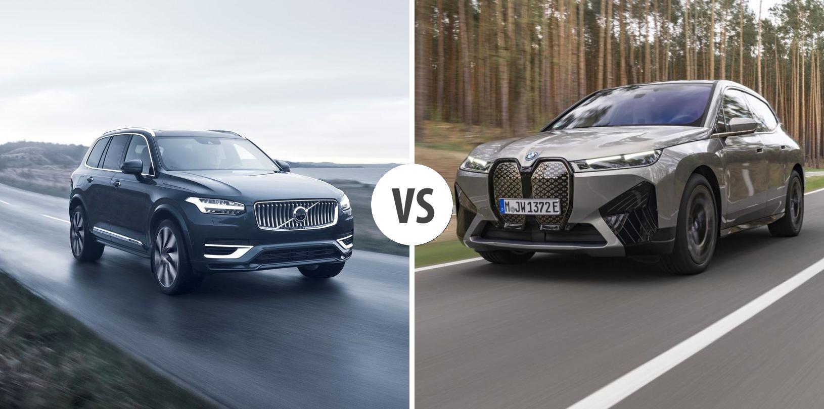 Volvo XC90 VS BMW iX – Vergleiche Preise, Leistung, Kofferraum ...