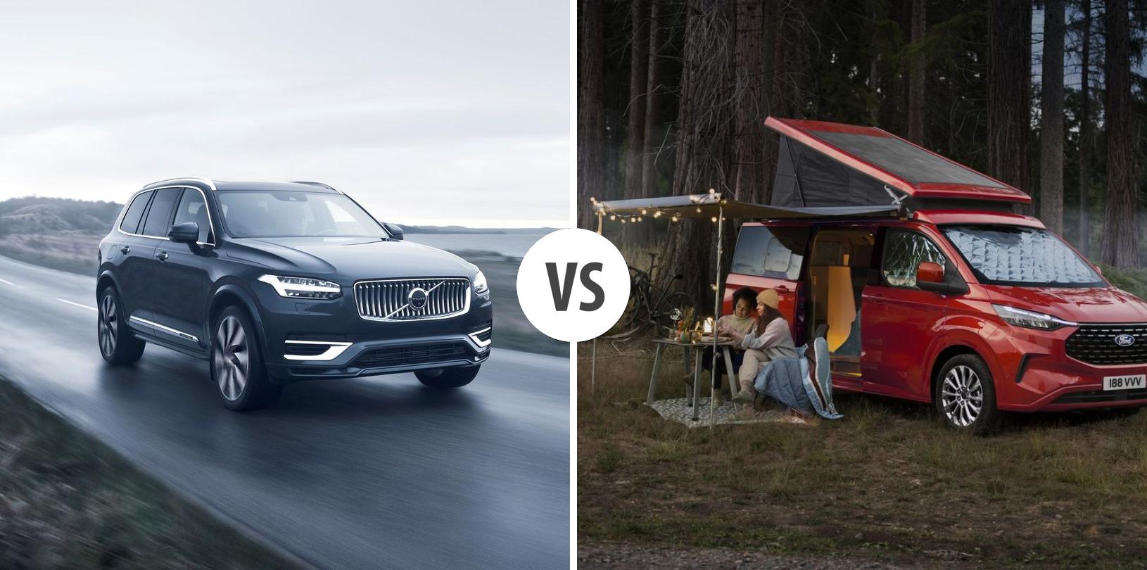 Volvo XC90 VS Ford Transit Custom Wohnmobil – Vergleiche Preise ...