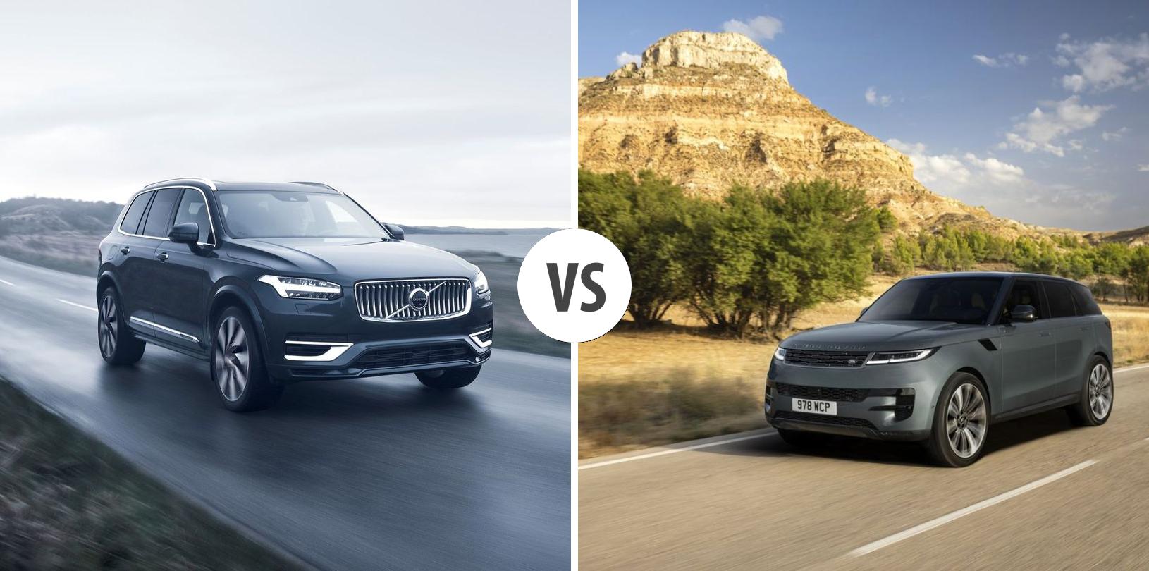 Volvo XC90 VS Land Rover Range Rover Sport – Vergleiche Preise ...