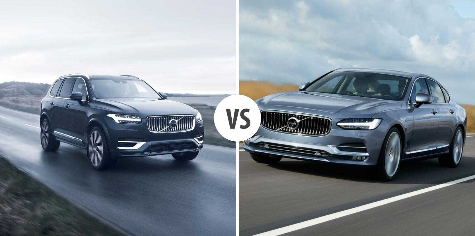 Volvo XC90 VS Volvo S90 – Vergleiche Preise, Leistung, Kofferraum & Ausstattungen | AUTOGOTT.DE